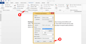 √ CARA MEMBUAT FOOTNOTE Di Word / Jurnal / Karya Tulis Yang Benar