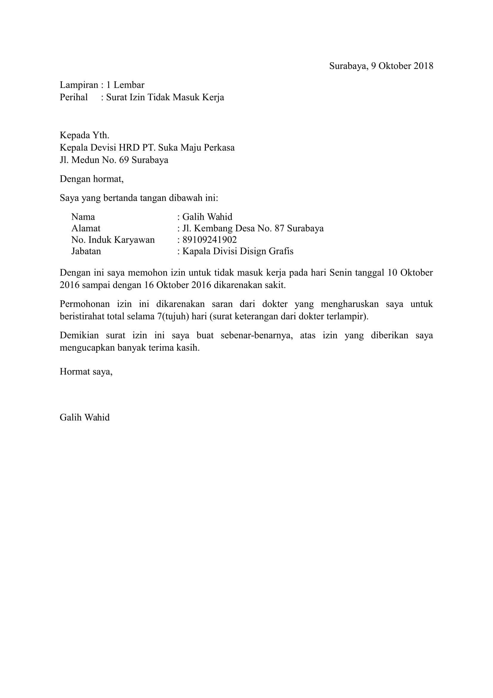 Surat Permohonan Perpanjangan Izin Reklame Delinewstv